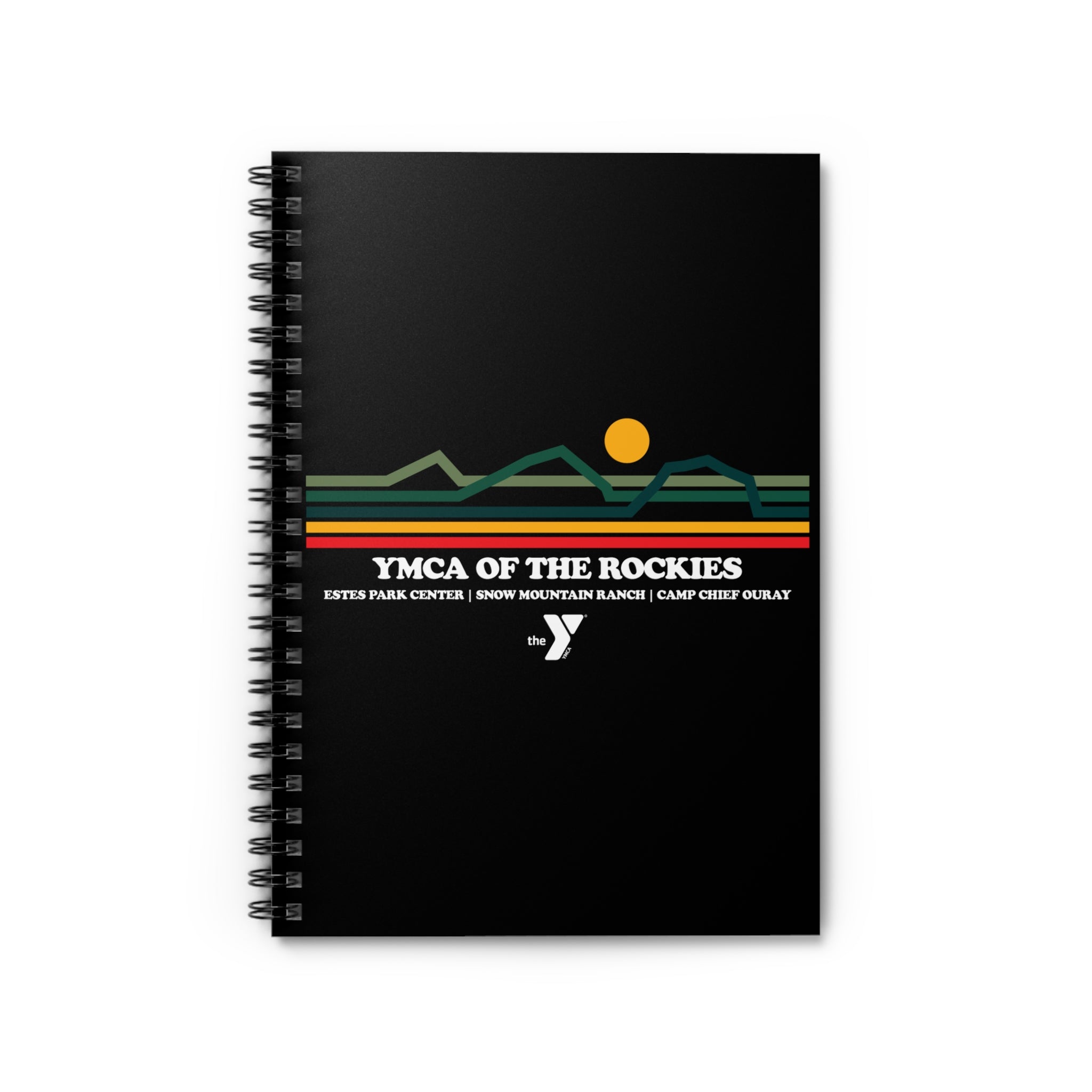 YMCA of the Rockies Spiral Notebook – Perfect for Camp Memories & Plan